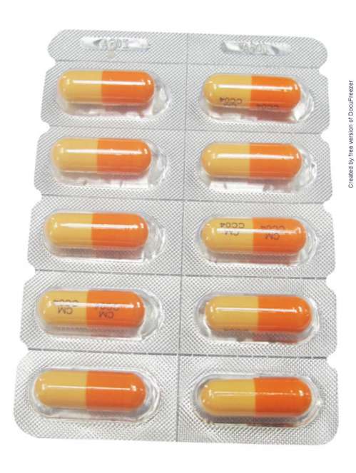 〝中美〞維生素感冒膠囊的功效、成分、用法與用量