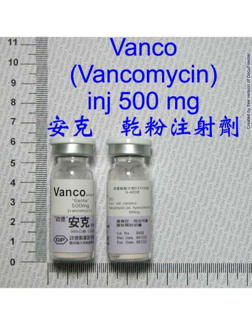 "政德" 安克乾粉注射劑（汎克徽素）的功效、成分、用法與用量