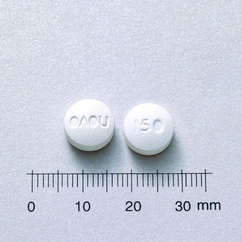 樂胃吉膜衣錠150公絲的功效、成分、用法與用量