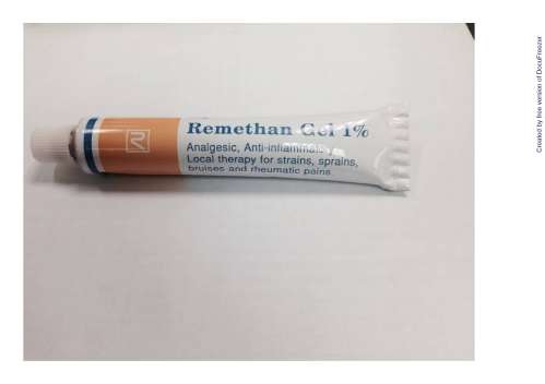 鎮痛寧凝膠劑 1％的功效、成分、用法與用量