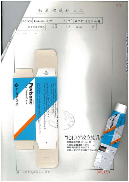 "比利時" 皮立適乳膏的功效、成分、用法與用量