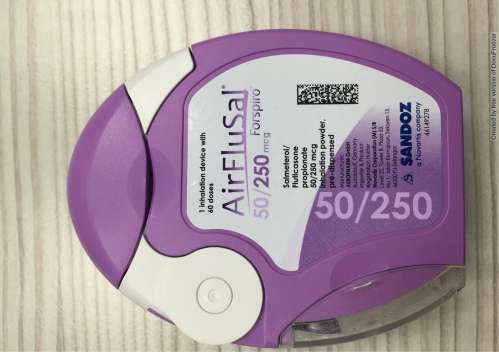 肺服欣乾粉吸入劑50微克/250微克的功效、成分、用法與用量