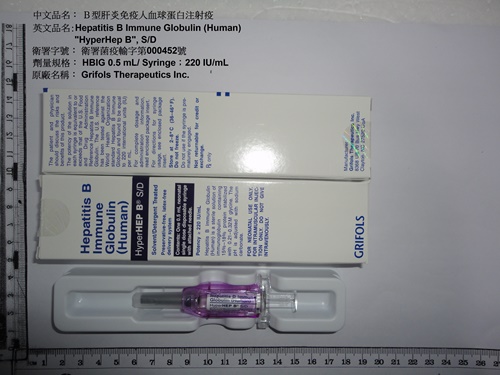B型肝炎免疫人血球蛋白注射液的功效、成分、用法與用量
